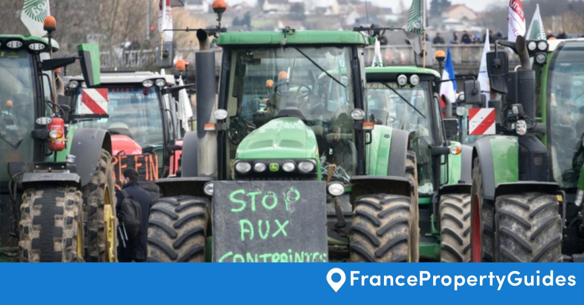 Why are there farmer protests in France? - France Property Guides