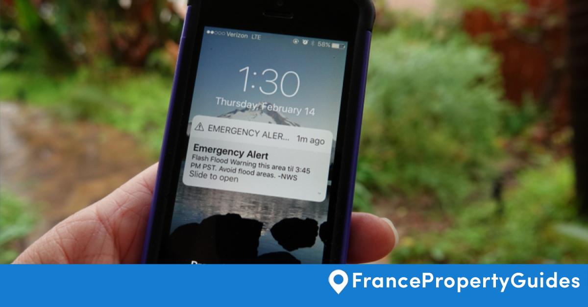France launches new early warning emergency alert system - France ...