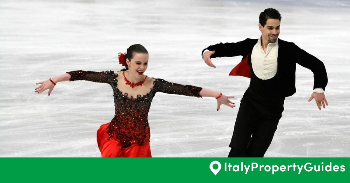 In Italy, ice skating on TV is a national event - Italy Property Guides